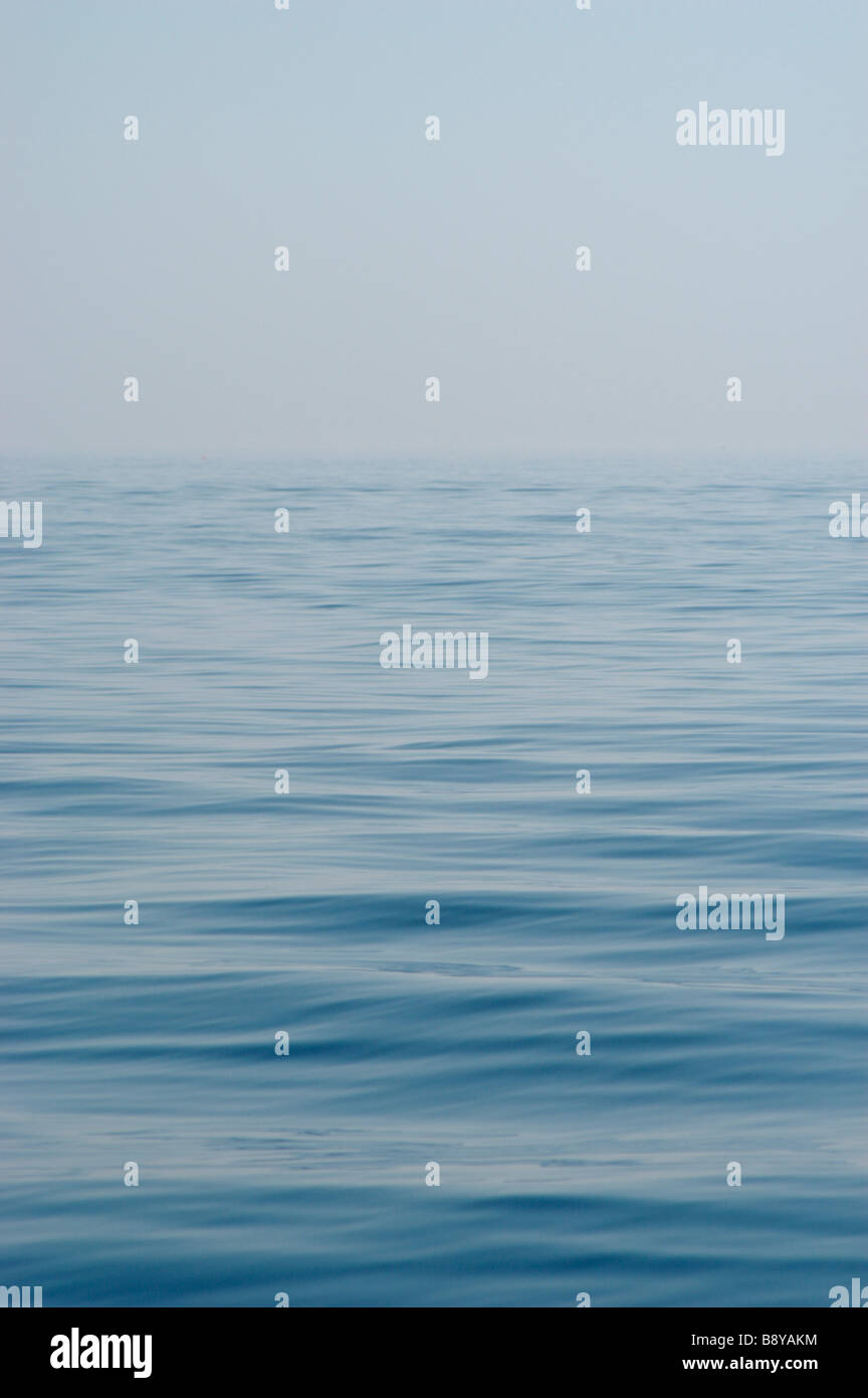 A smooth sea Stock Photo - Alamy