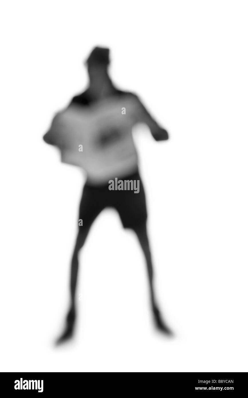 Excited reading Cut Out Stock Images & Pictures - Alamy