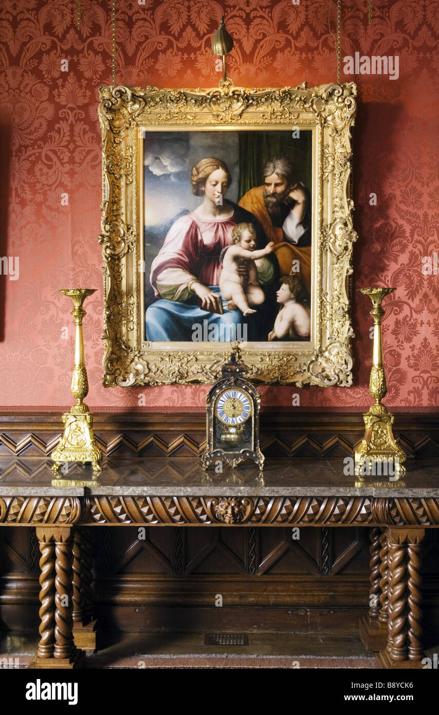 Penrhyn castle interior hi-res stock photography and images - Alamy