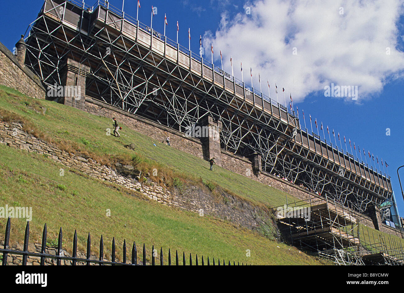 Temporary grandstand hi-res stock photography and images - Alamy