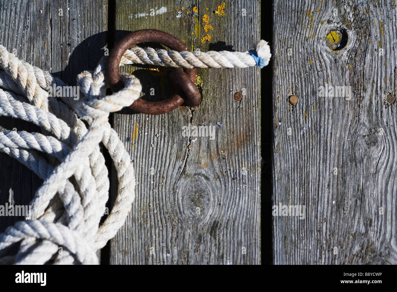 Rope end knots hi-res stock photography and images - Alamy