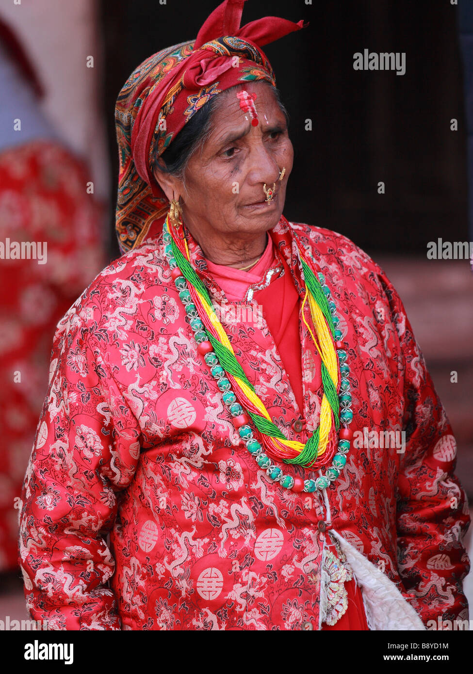 Traditional dress of nepal High Resolution Stock Photography and Images ...