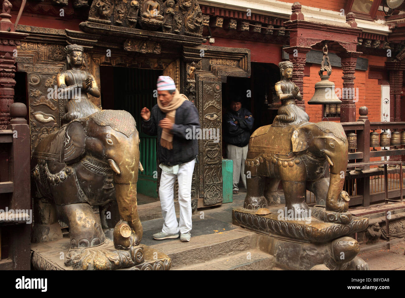 Nepal Kathmandu Valley Patan Golden Temple Kwa Bahal Stock Photo - Alamy