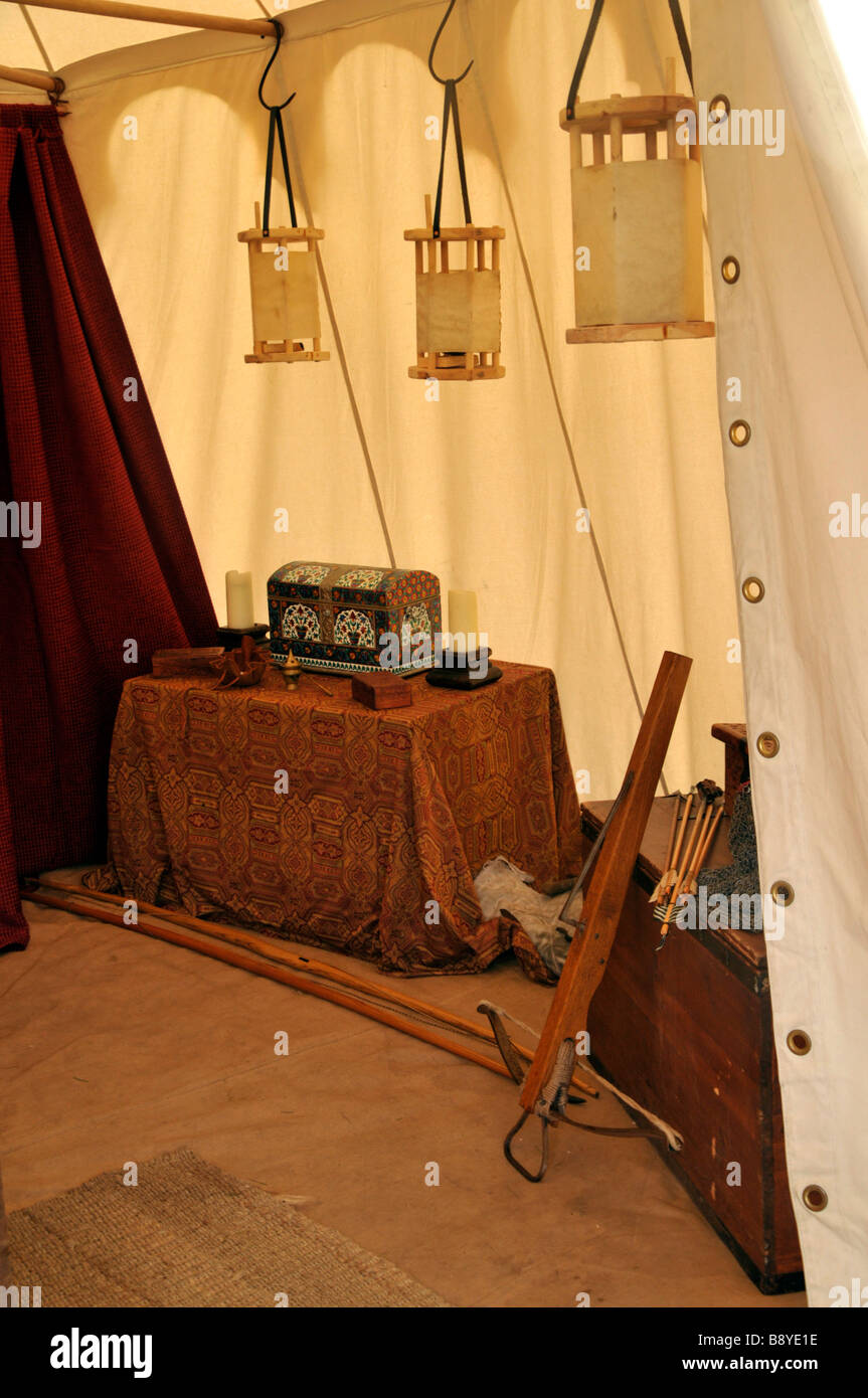 Medieval tent hi-res stock photography and images - Alamy
