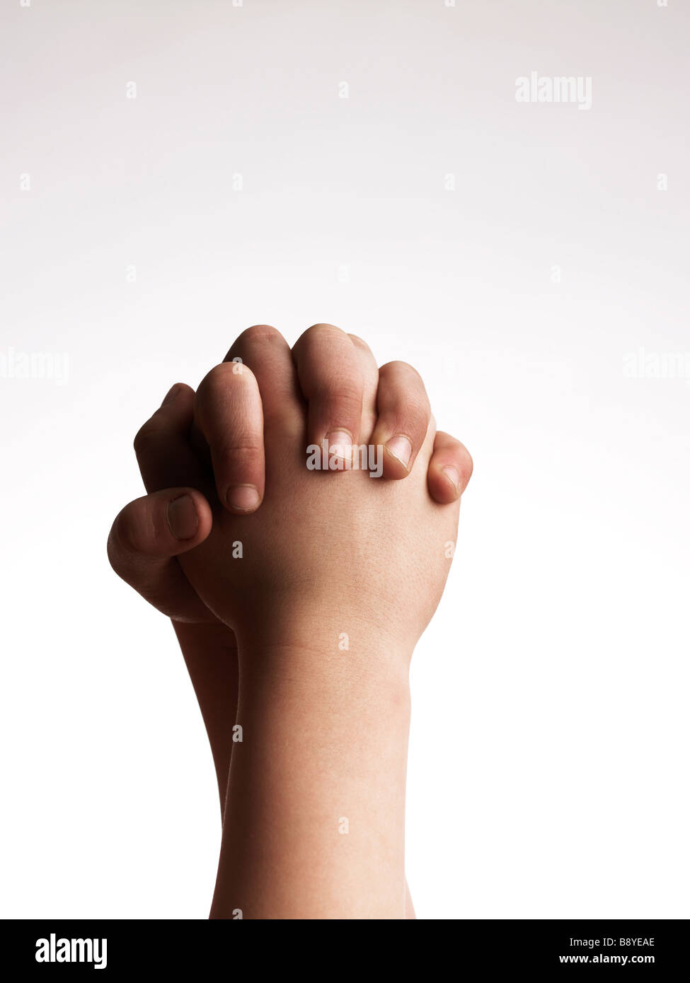 Praying hands child hi-res stock photography and images - Alamy