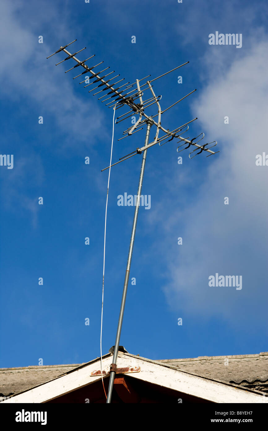 Television aerial close-up Sweden Stock Photo - Alamy