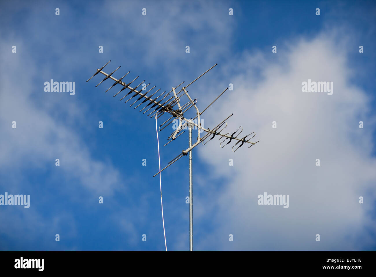 Television aerial close-up Sweden Stock Photo - Alamy
