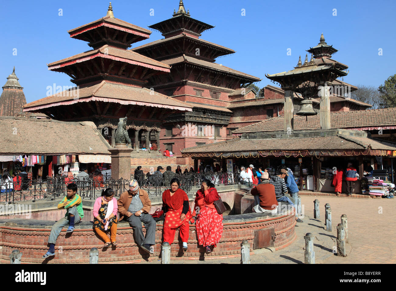 Patan durbar square hi-res stock photography and images - Alamy