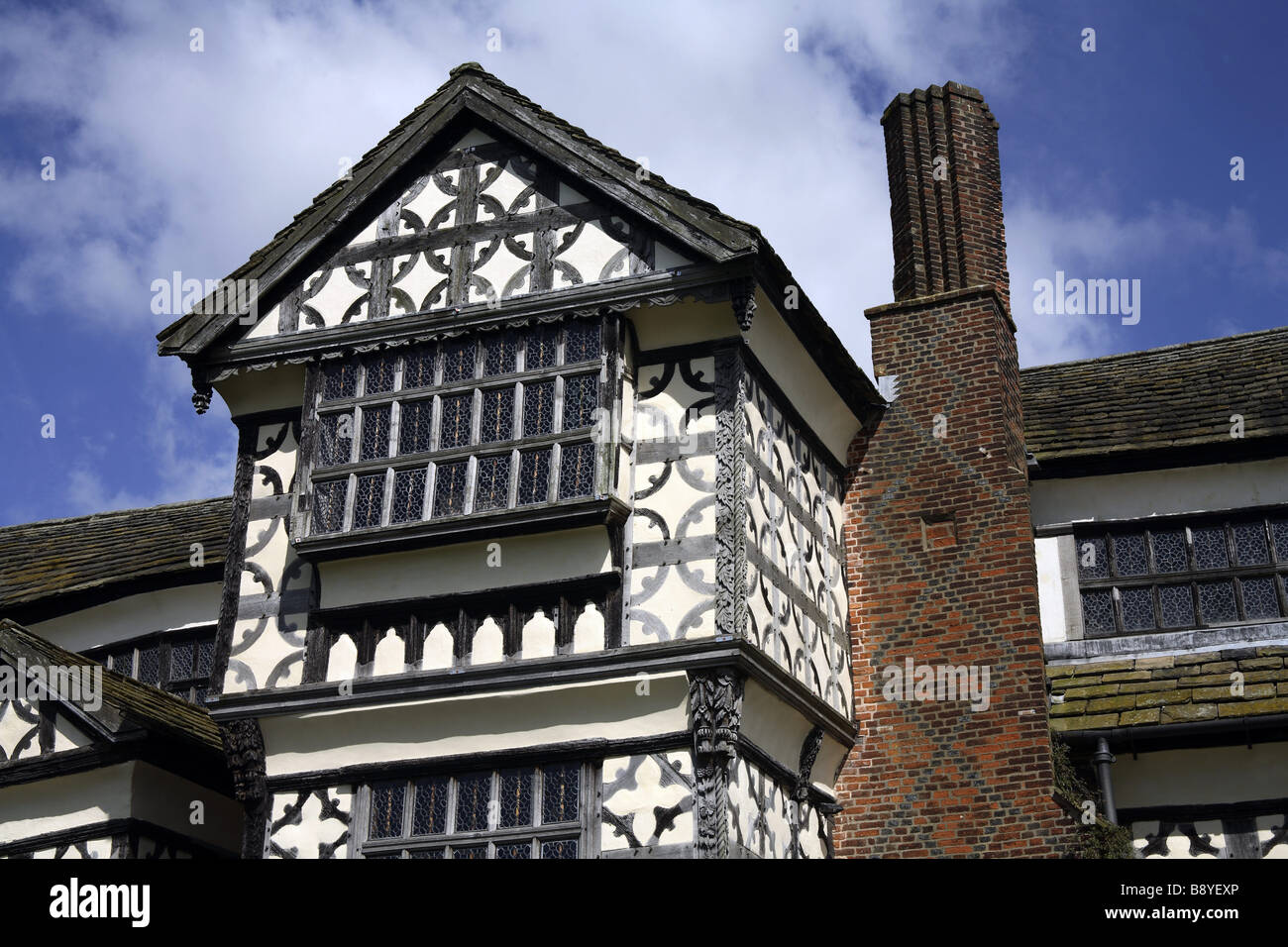 Little Moreton Hall Stock Photo - Alamy