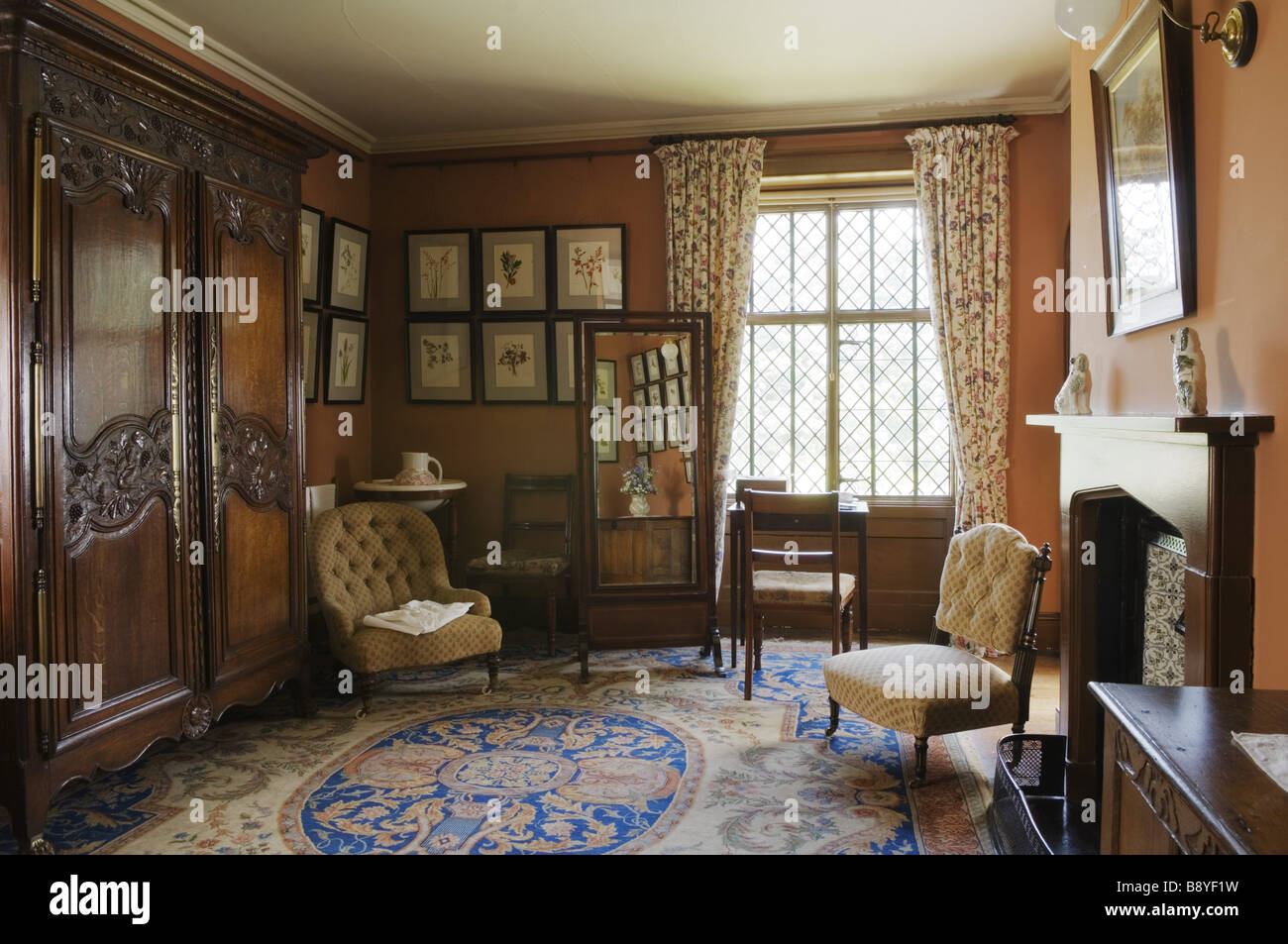 Rufford Old Hall Stock Photo - Alamy