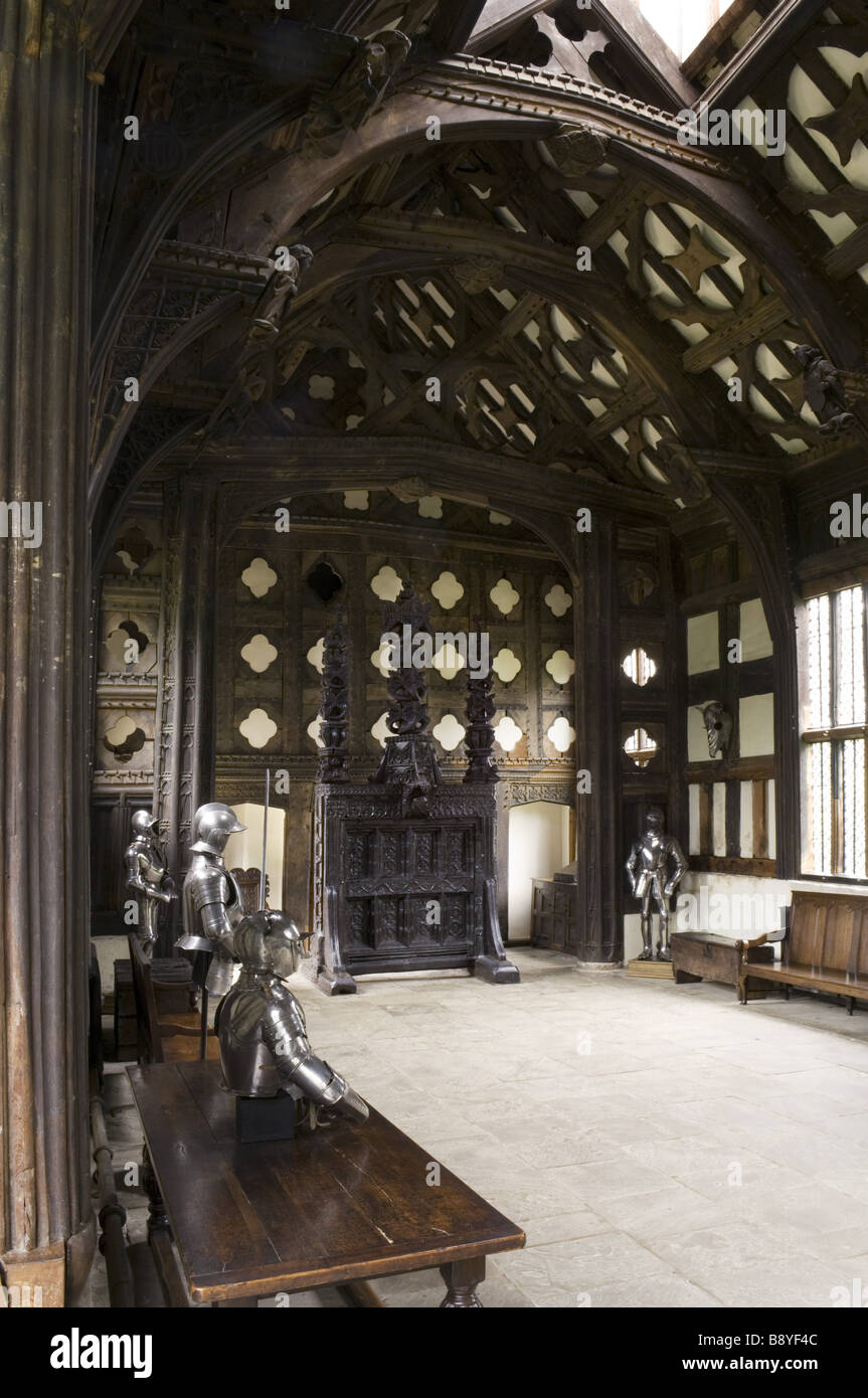 Rufford Old Hall Stock Photo - Alamy