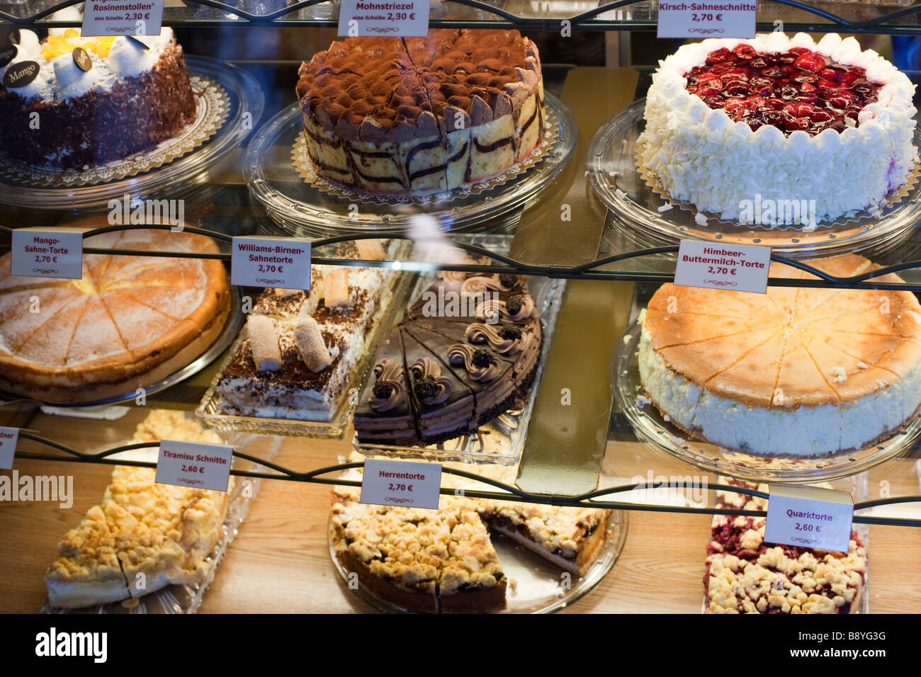 Selection Of Cakes Stock Photos & Selection Of Cakes Stock Images - Alamy