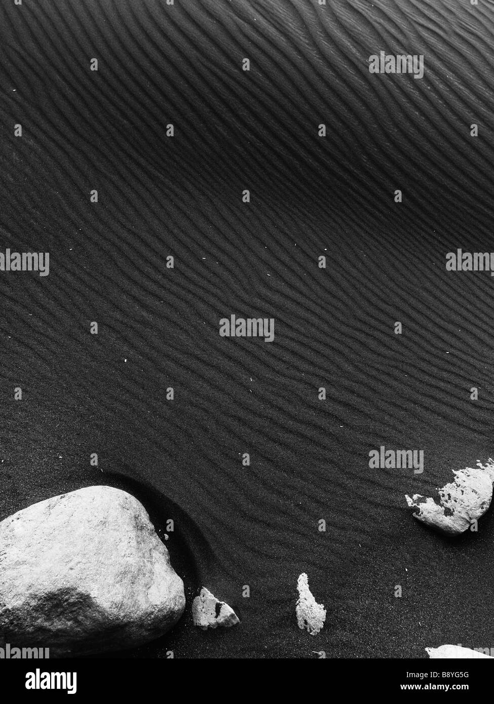 Lava sand Iceland Stock Photo - Alamy