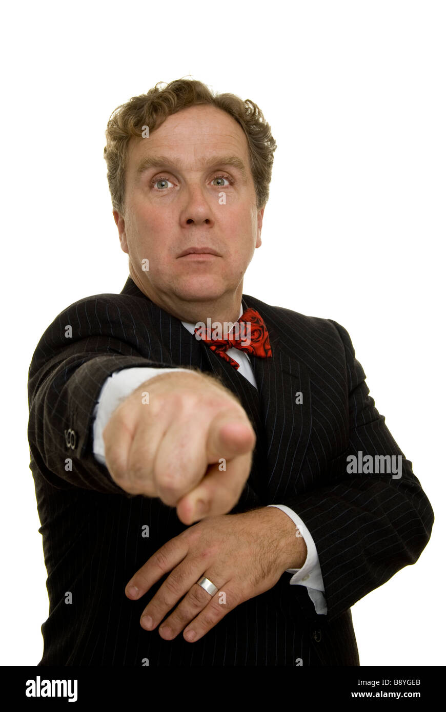 Man suit tie powerful hi-res stock photography and images - Alamy