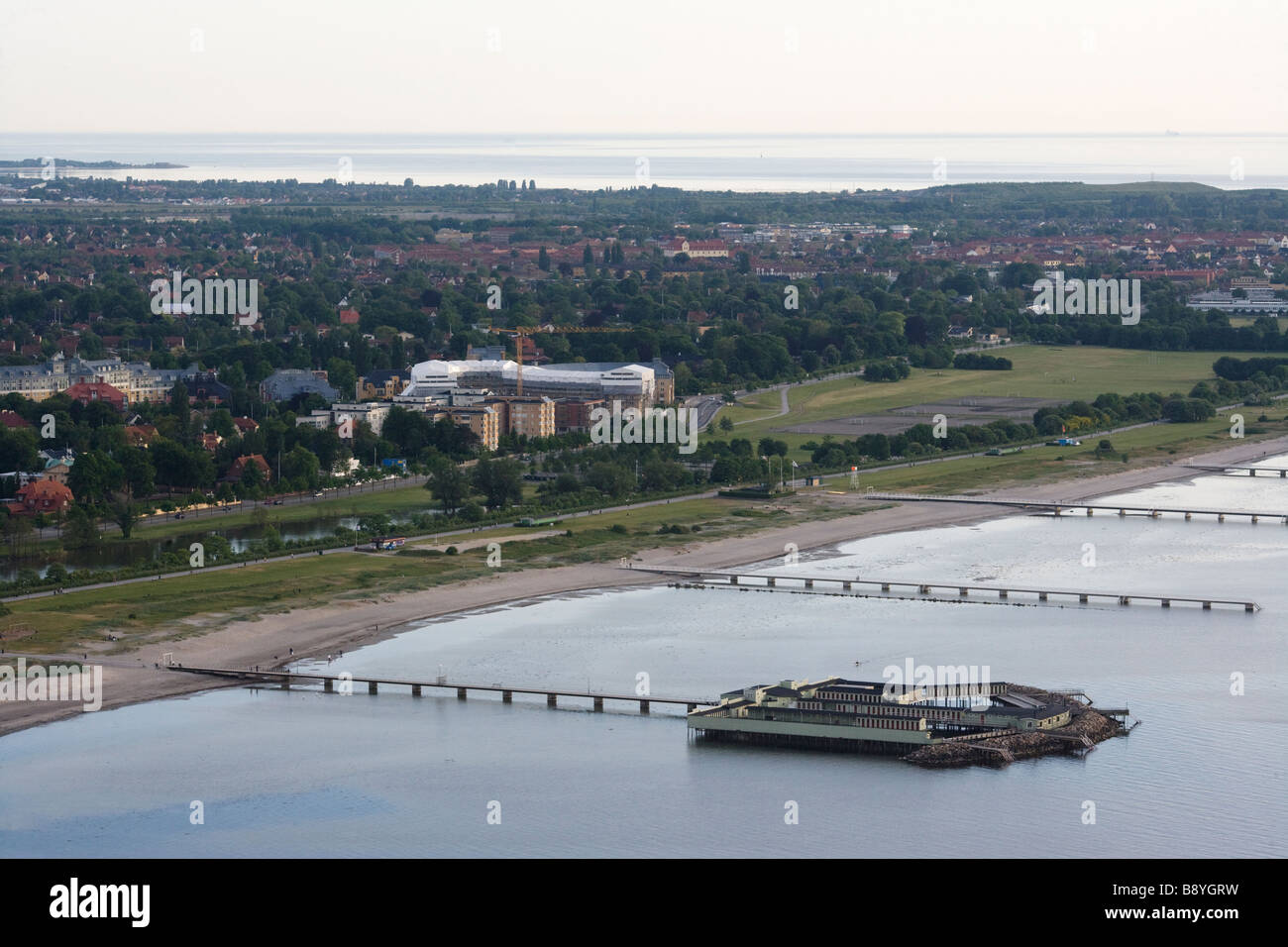 View of Malmo Sweden Stock Photo - Alamy