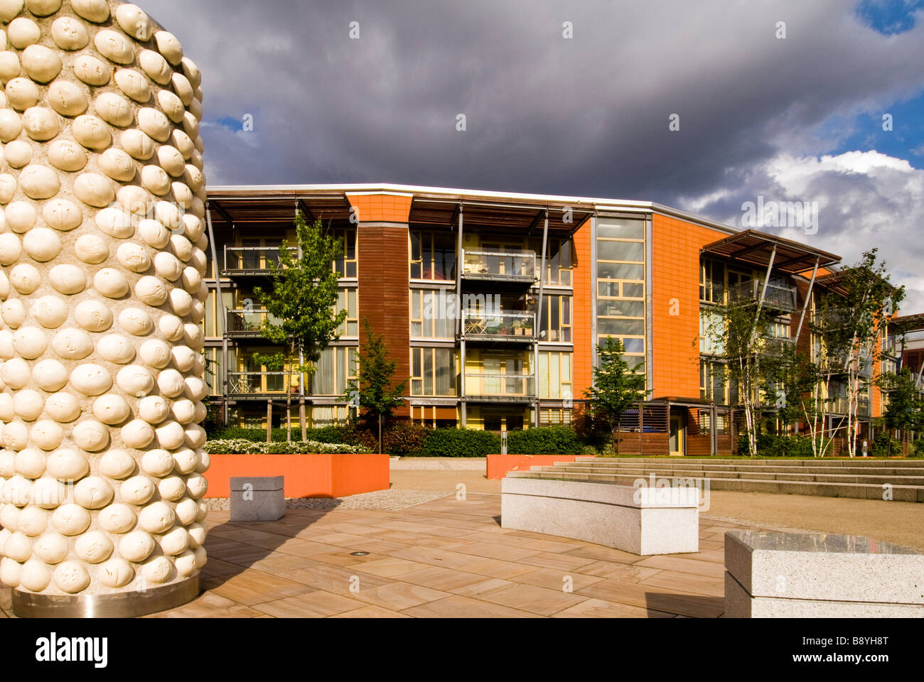 Housing complex at Greenwich, London, England, UK Stock Photo - Alamy