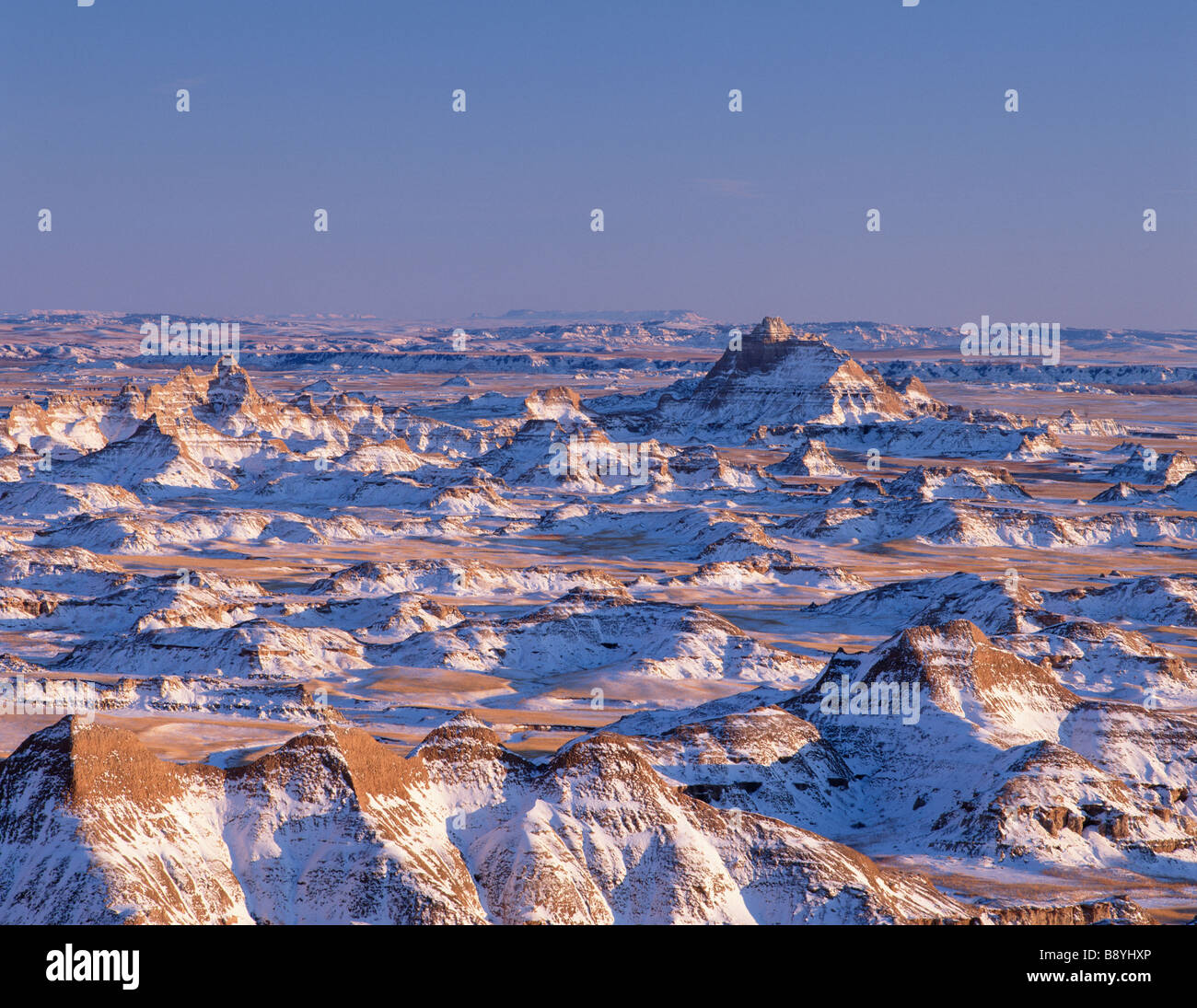 Badlands south dakota winter hi-res stock photography and images - Alamy