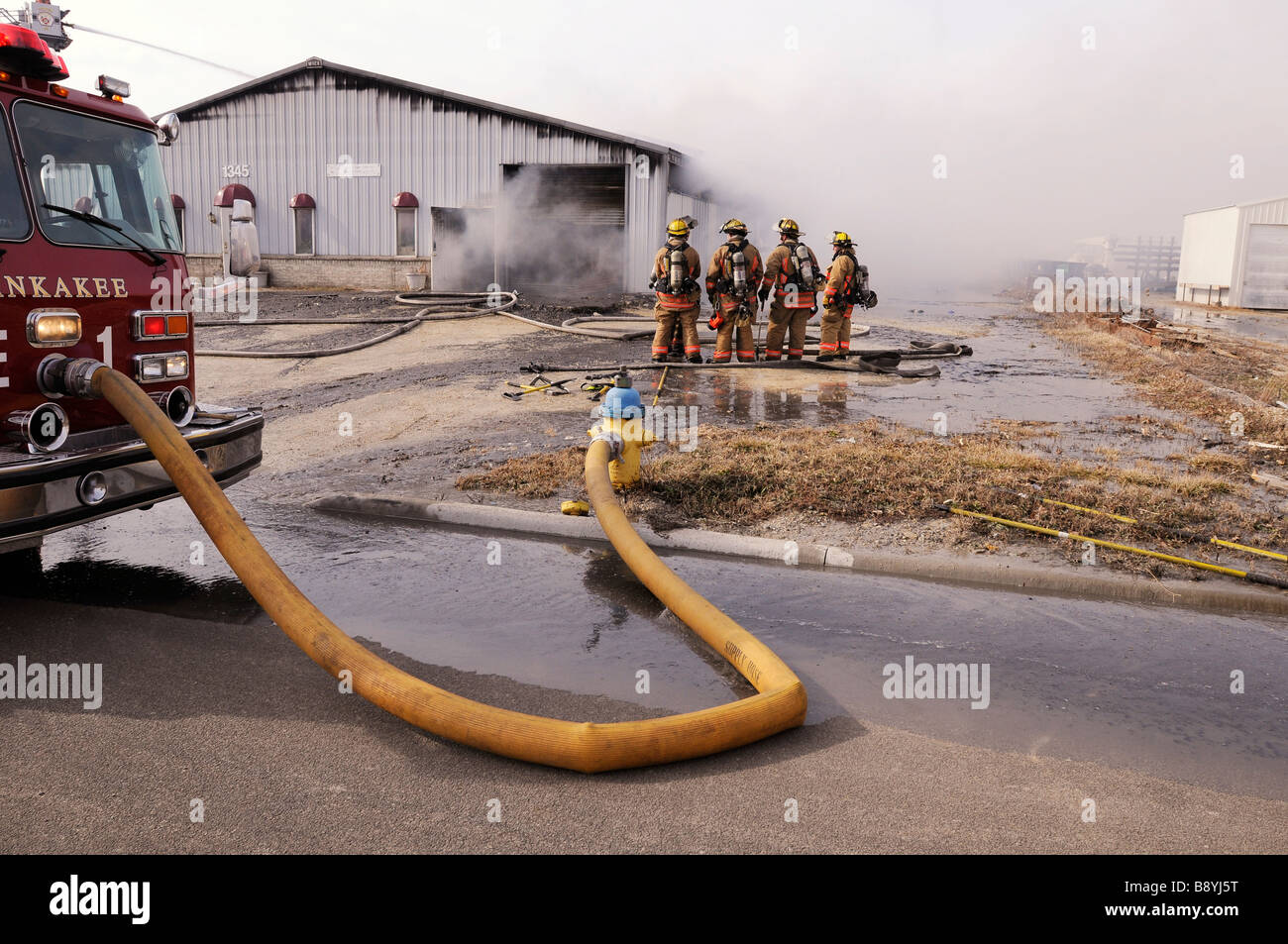 American firefighters hi-res stock photography and images - Alamy
