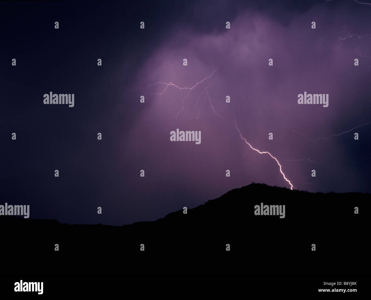 Lightning storm south dakota hi-res stock photography and images - Alamy