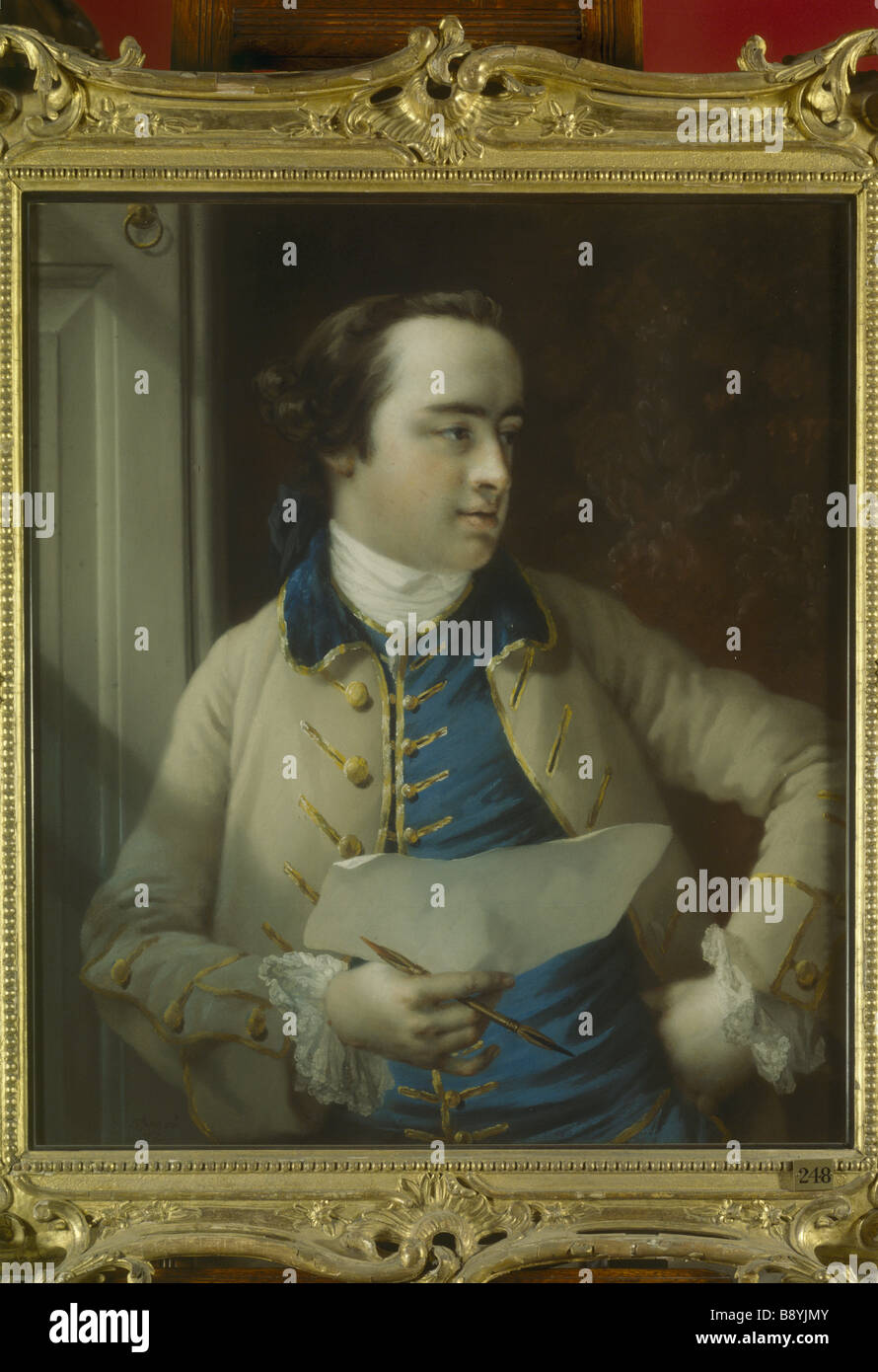 SIR RICHARD HOARE by Francis Cotes 1726 70 The portrait at Stourhead is ...