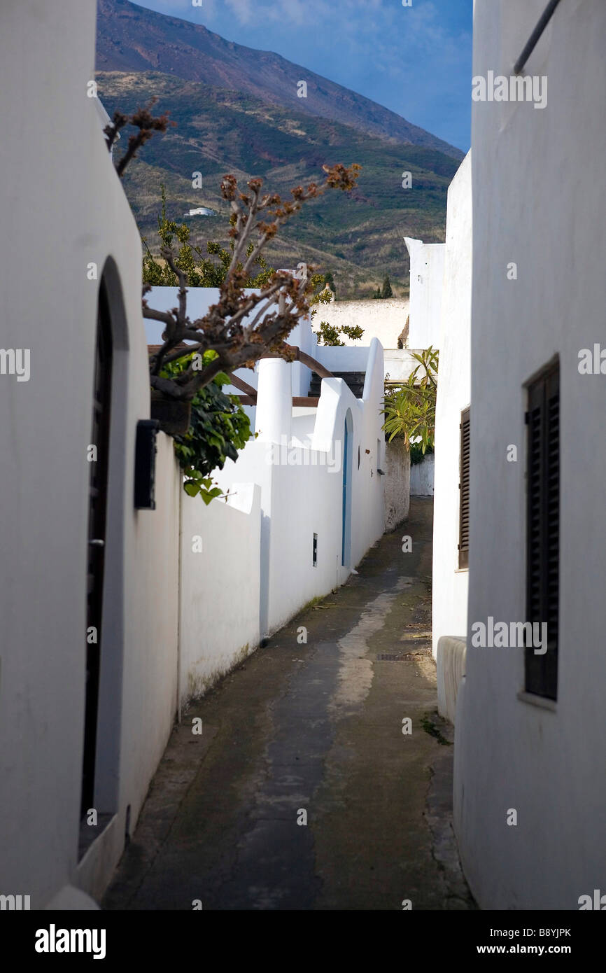 Stromboli island, Sicily, Italy Stock Photo - Alamy