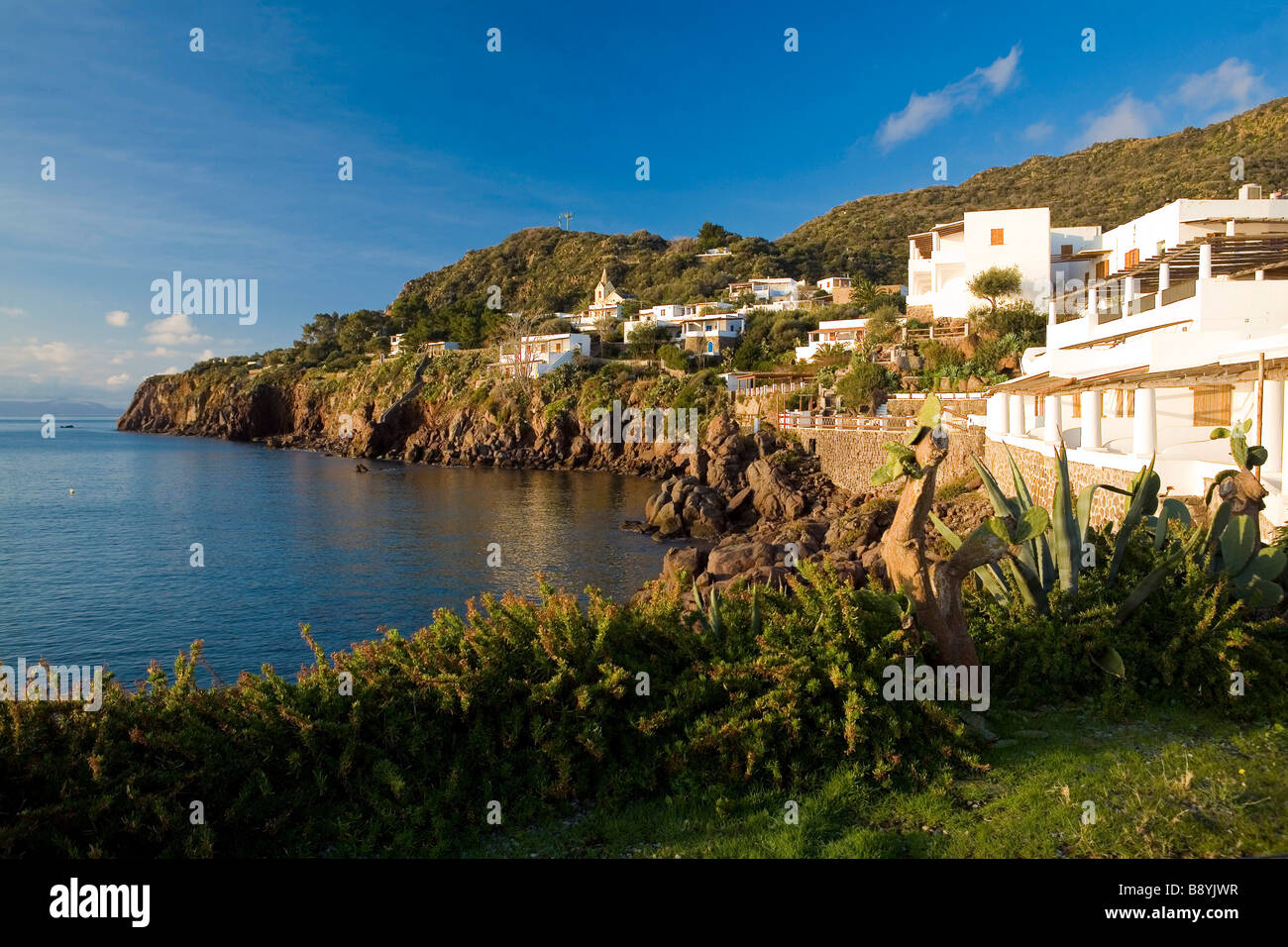Panarea island, North Coast, Sicily, Italy Stock Photo - Alamy