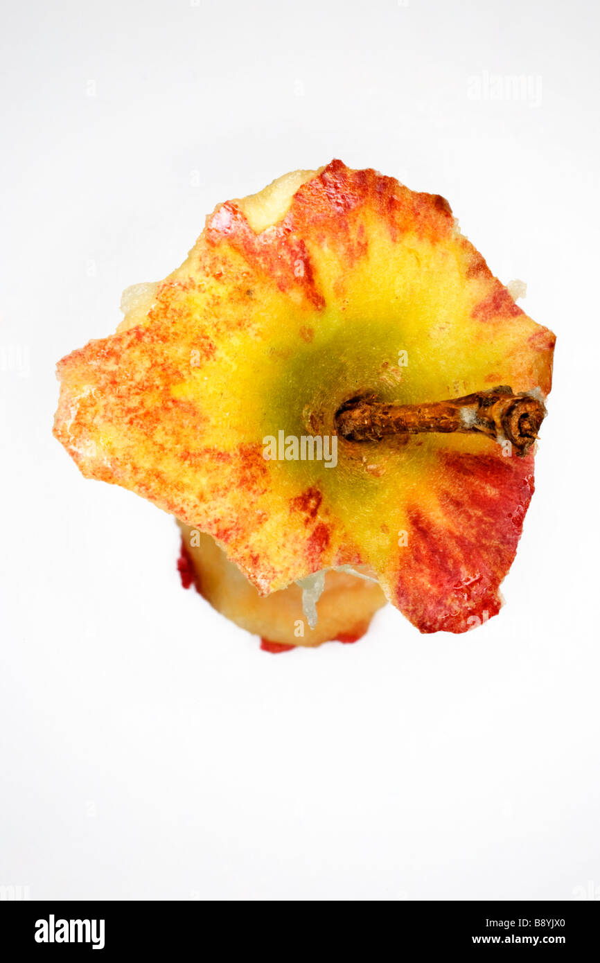 An apple-core Sweden Stock Photo - Alamy