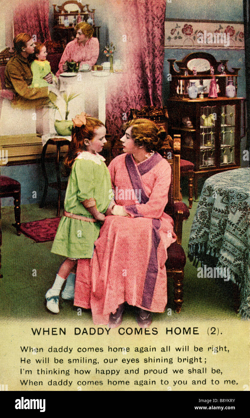 War postcards hi-res stock photography and images - Alamy