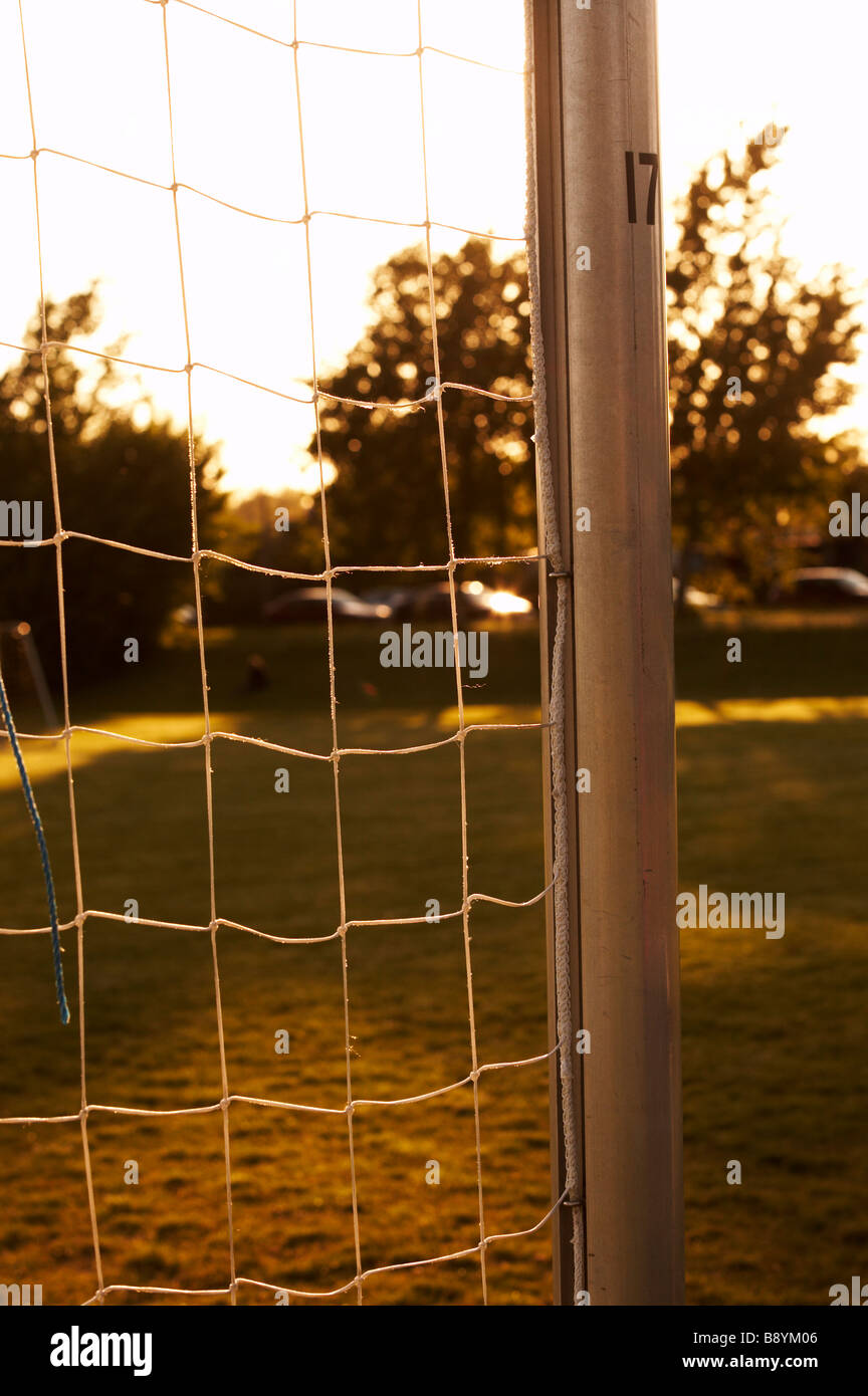 A soccer goal Stock Photo - Alamy