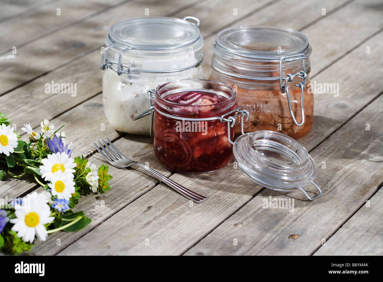 Midsummer party Sweden Stock Photo - Alamy