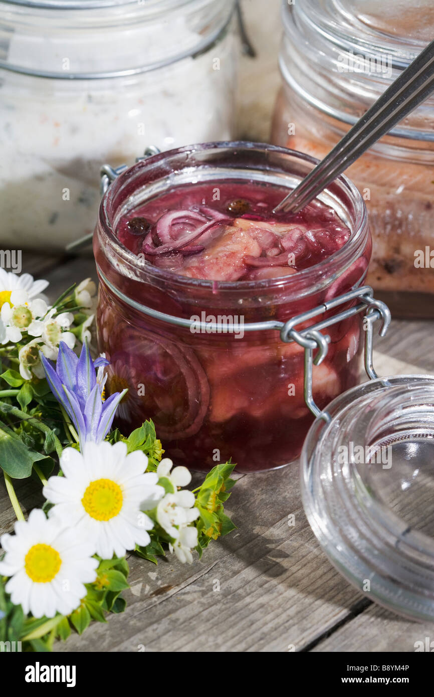 Midsummer party Sweden Stock Photo - Alamy