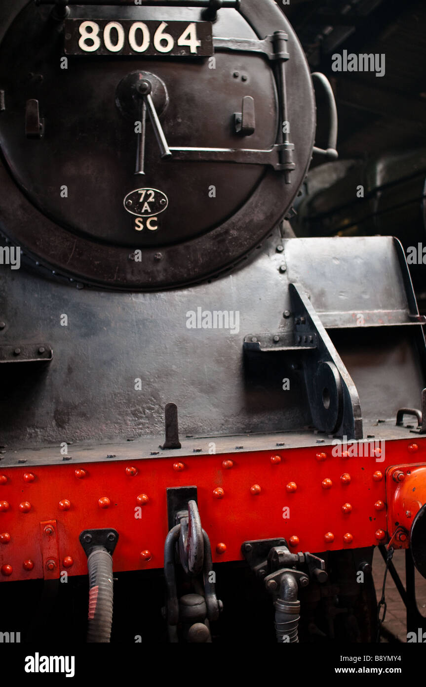 The front of a steam engine Stock Photo - Alamy