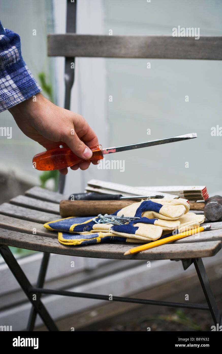 Hand held tools hi-res stock photography and images - Alamy