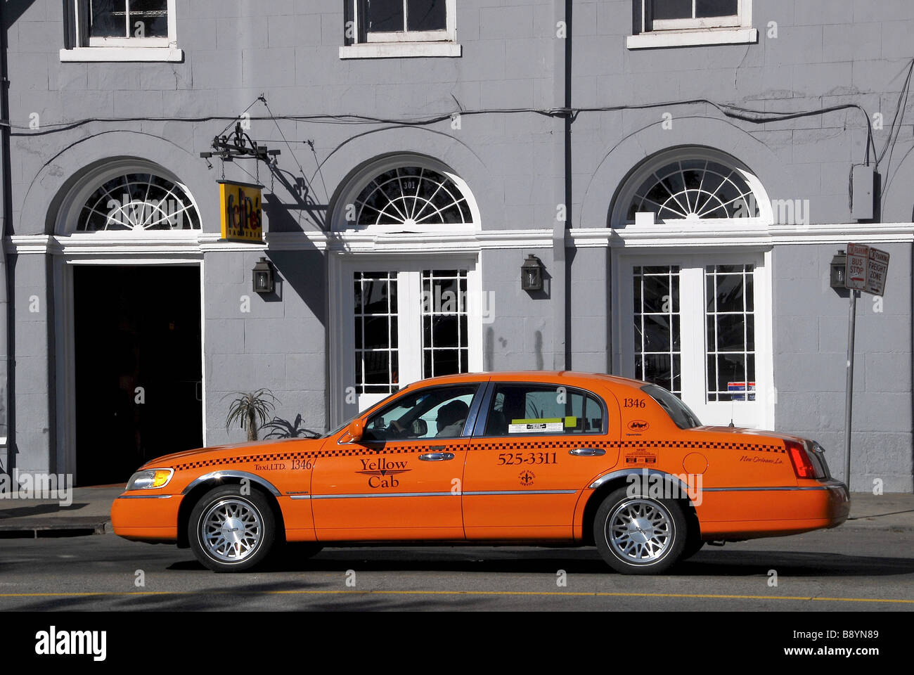 Orange cab, New Orleans, Louisiana, United States of America, North ...