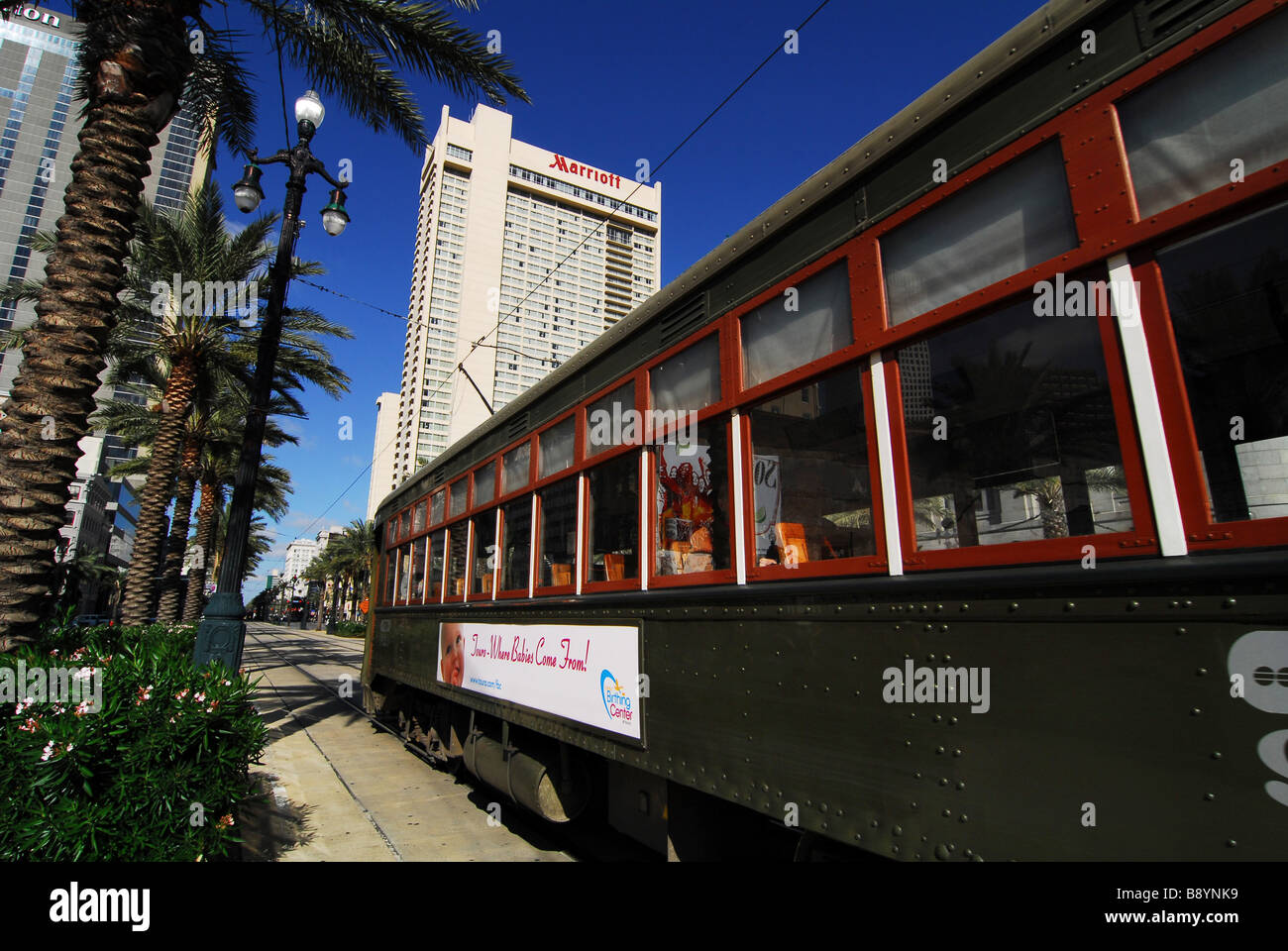 Trolley bus, New Orleans, Louisiana, United States of America, North ...