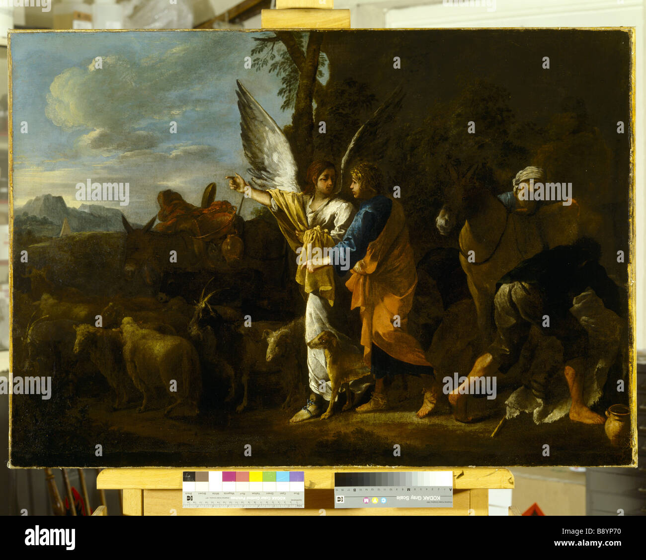 Jacob and the angel hi-res stock photography and images - Alamy