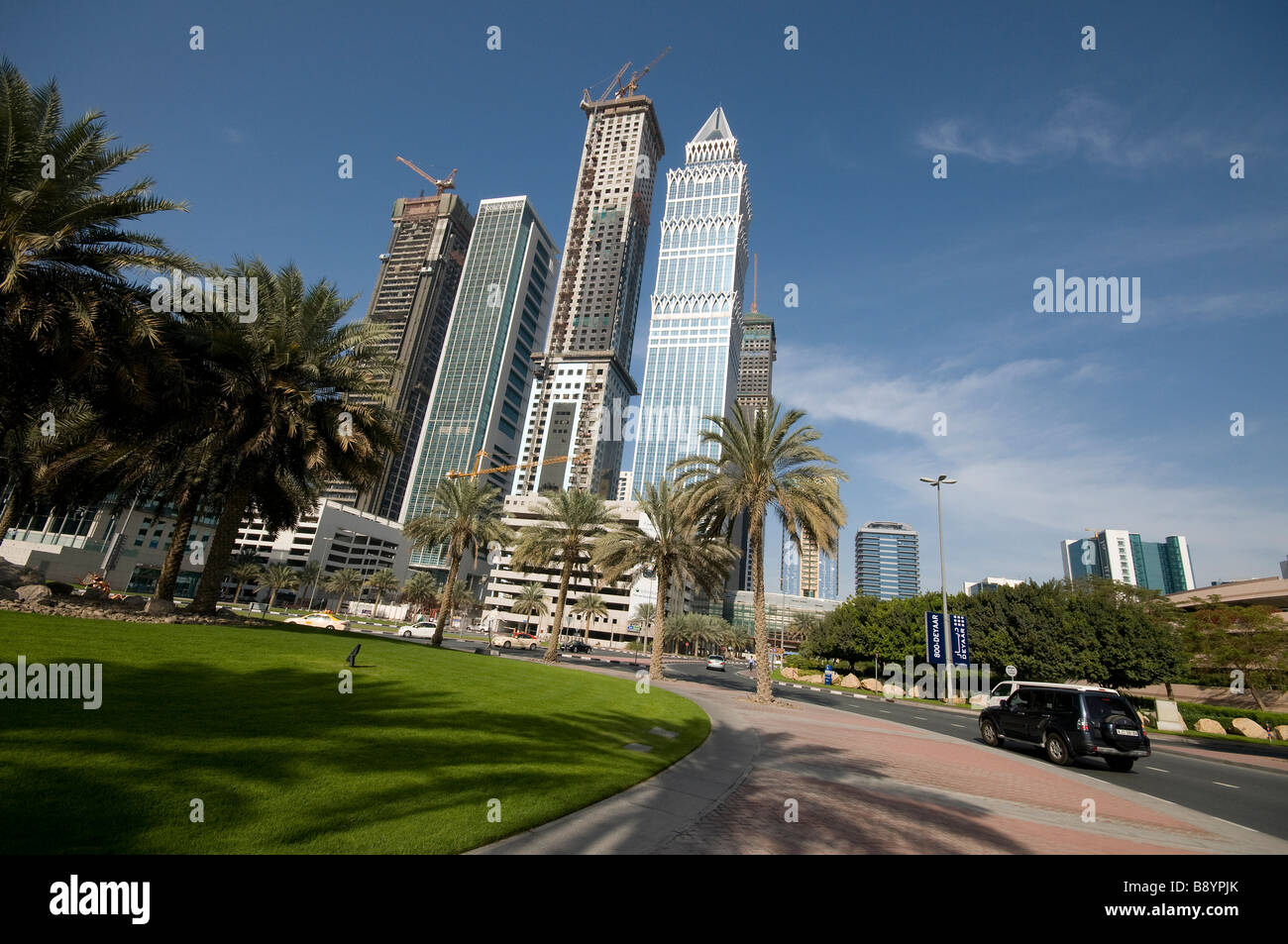 city centre buildings, dubai, uae Stock Photo - Alamy