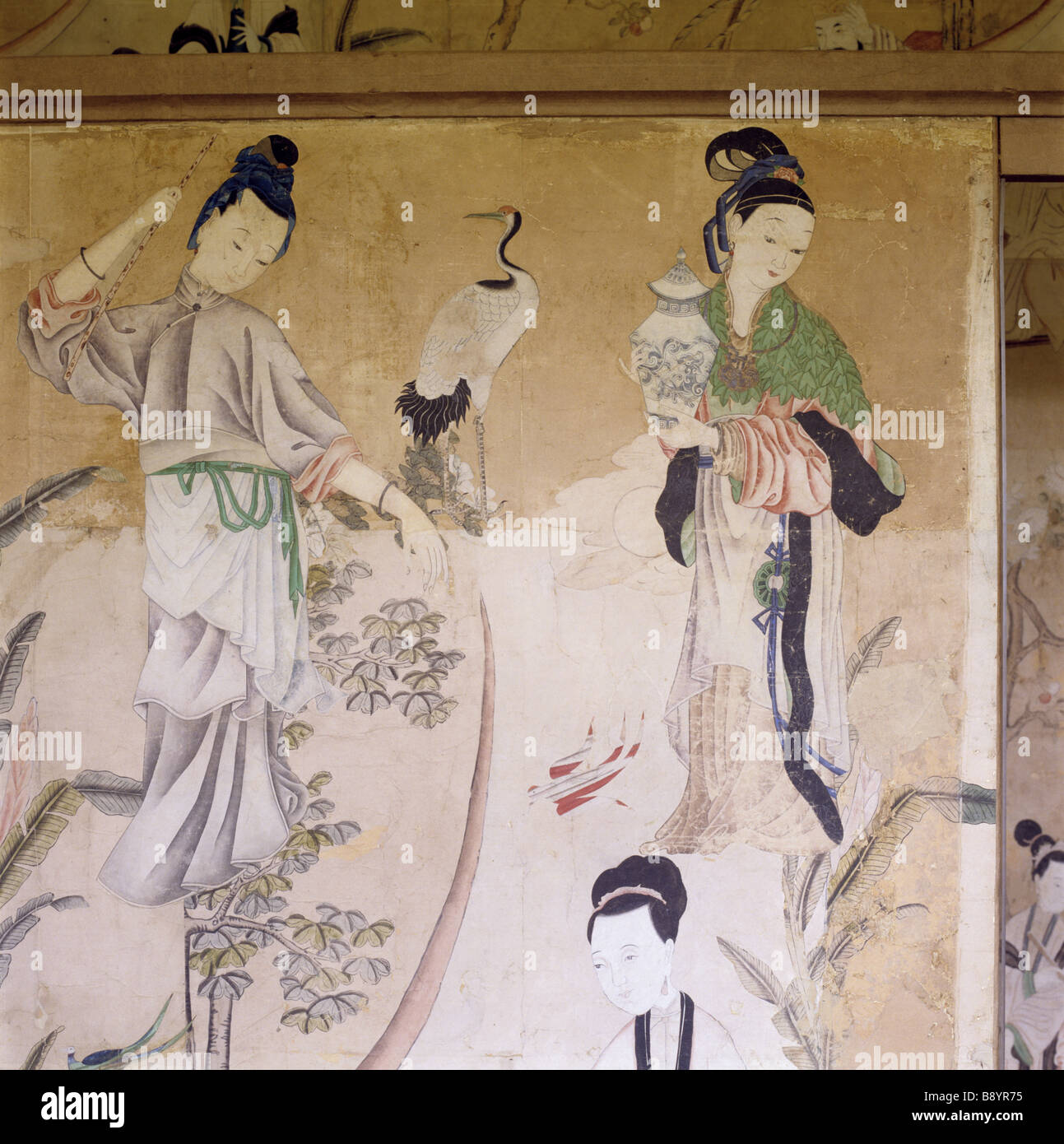 Wallpaper depicting hi-res stock photography and images - Alamy