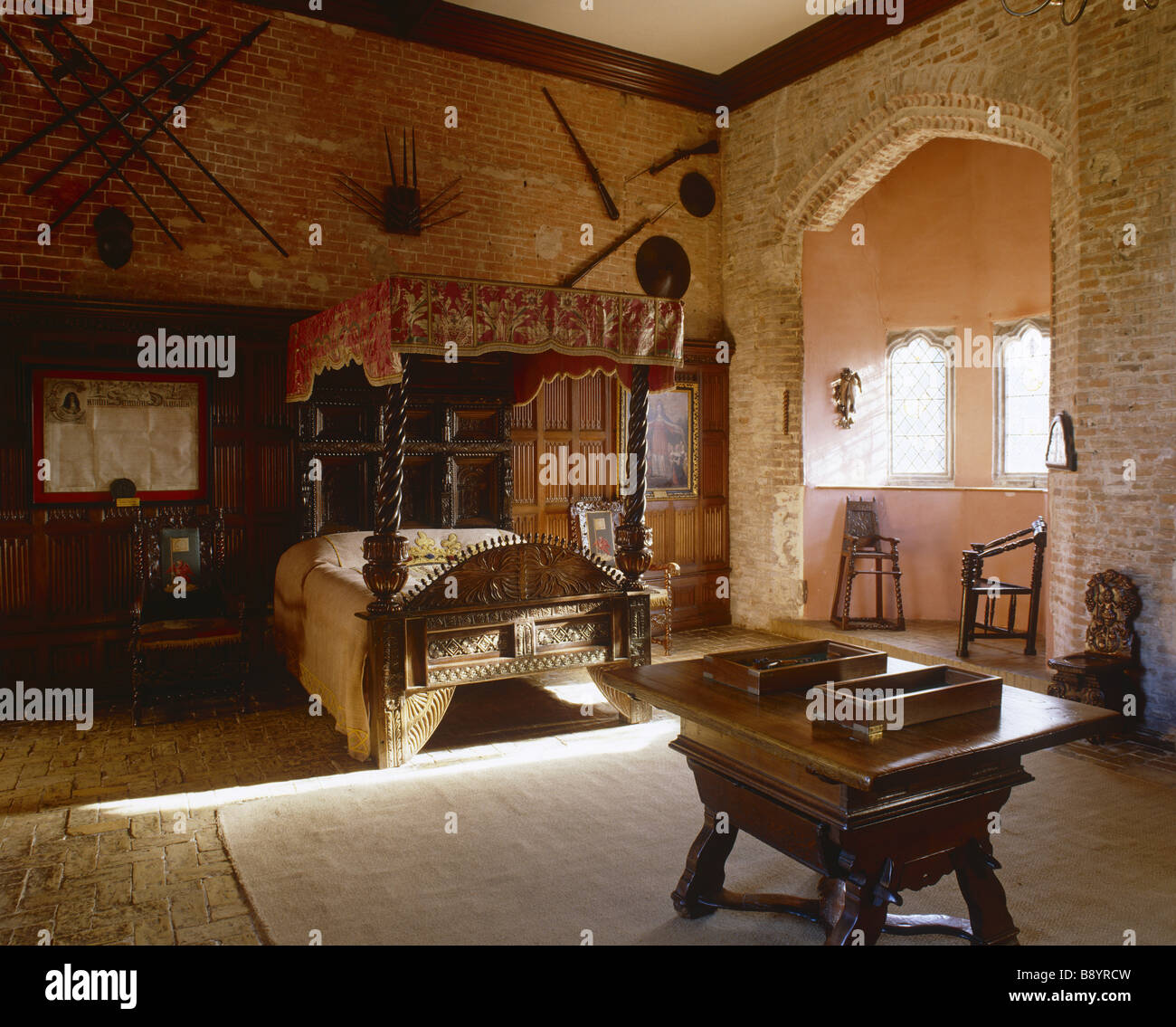 Oxburgh hall design hi-res stock photography and images - Alamy