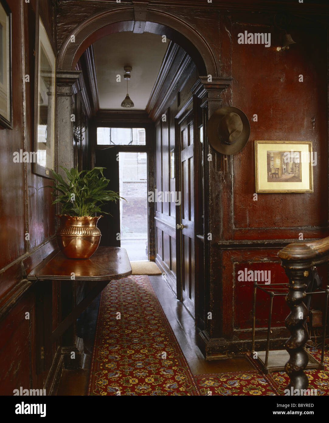 The Entrance Hall at Carlyle s House 24 Cheyne Row London the home of ...