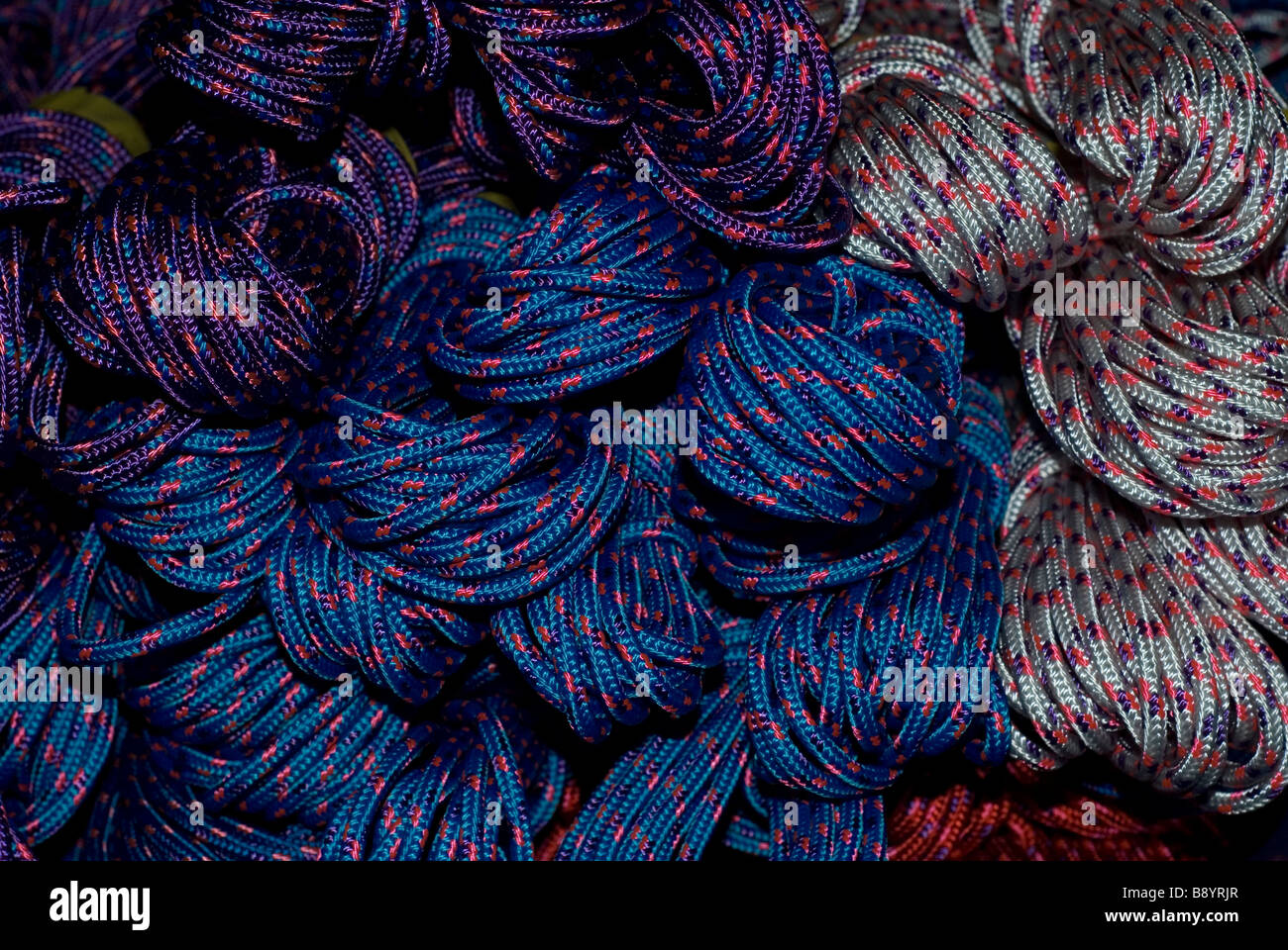 Bundles of rope Stock Photo - Alamy