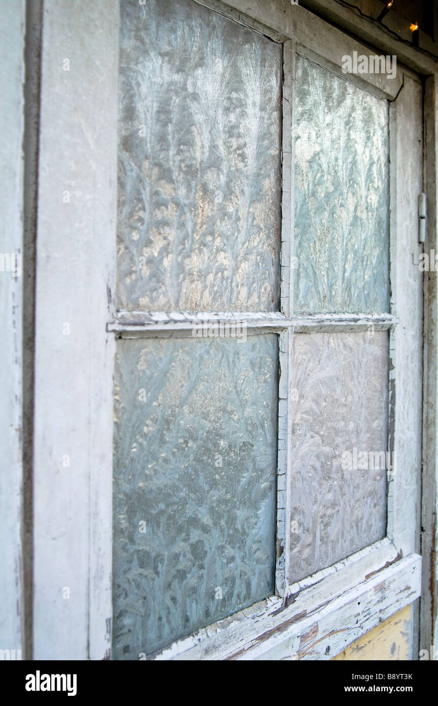Frost On Window High Resolution Stock Photography and Images - Alamy