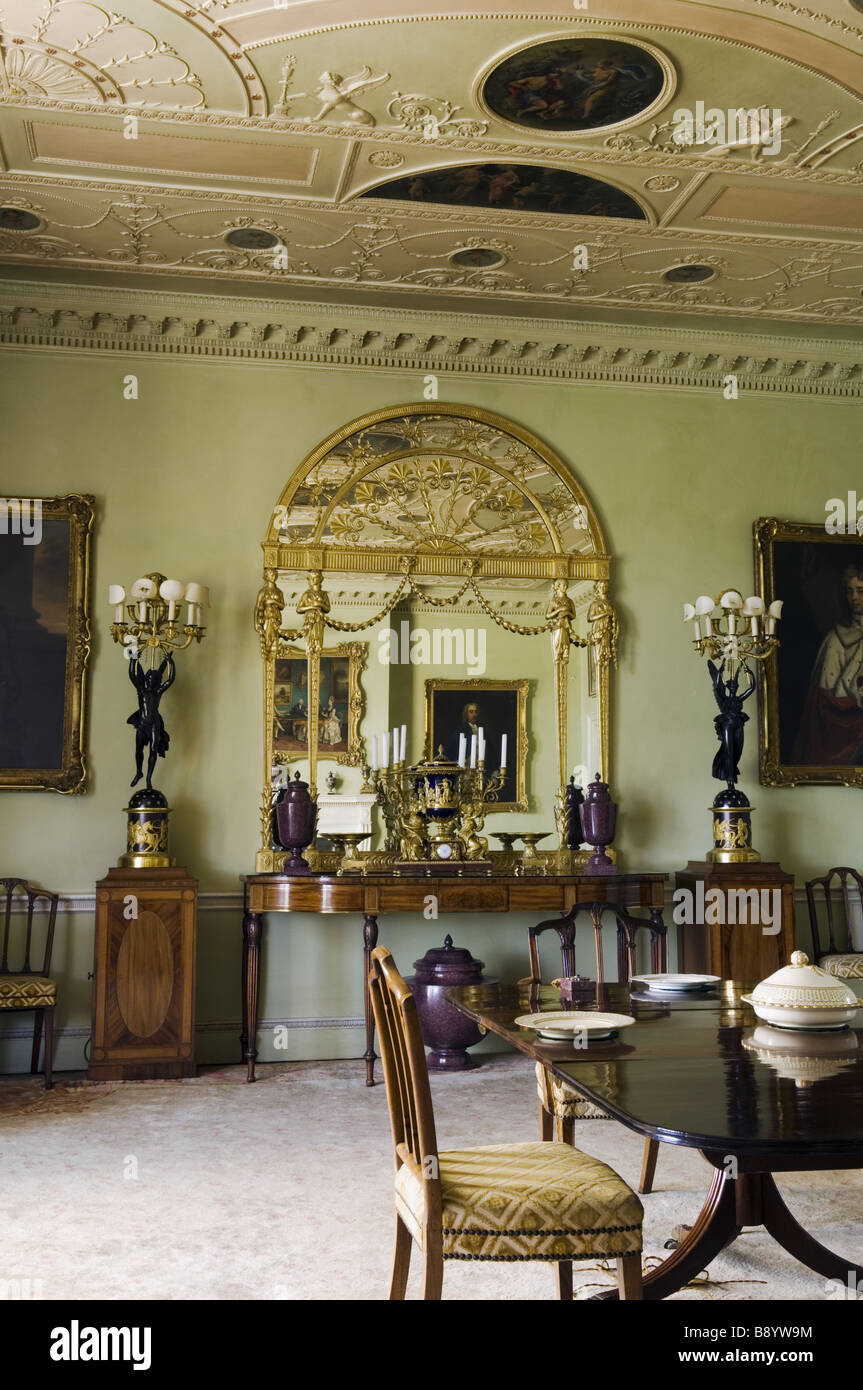 Hinton ampner interior hi-res stock photography and images - Alamy