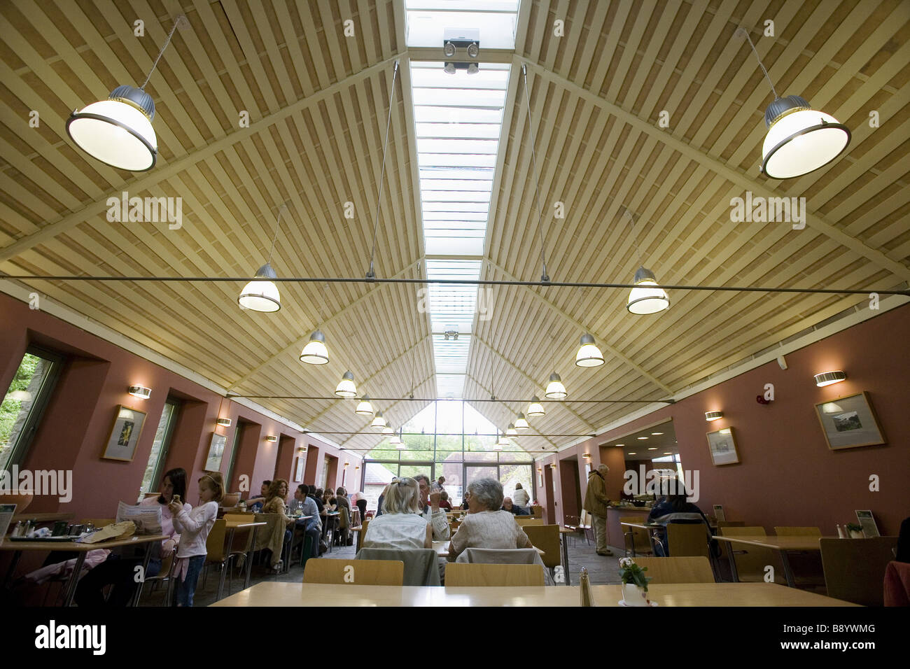The NT restaurant at Stourhead Wiltshire Stock Photo - Alamy
