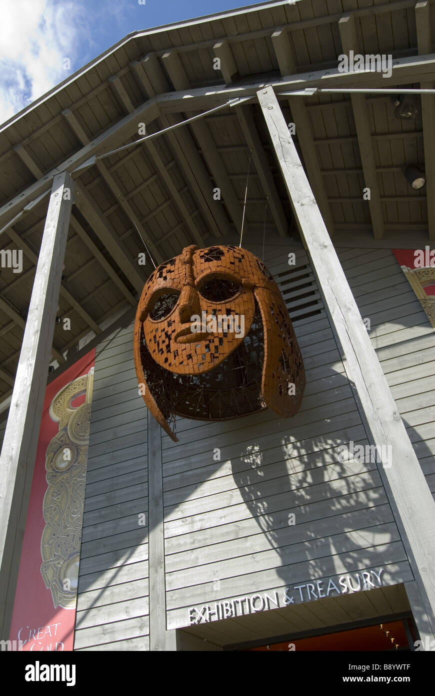 The sutton hoo mask hi-res stock photography and images - Alamy