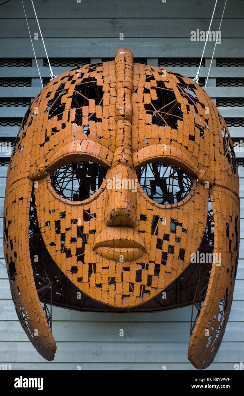 Sutton hoo helmet british museum hi-res stock photography and images ...