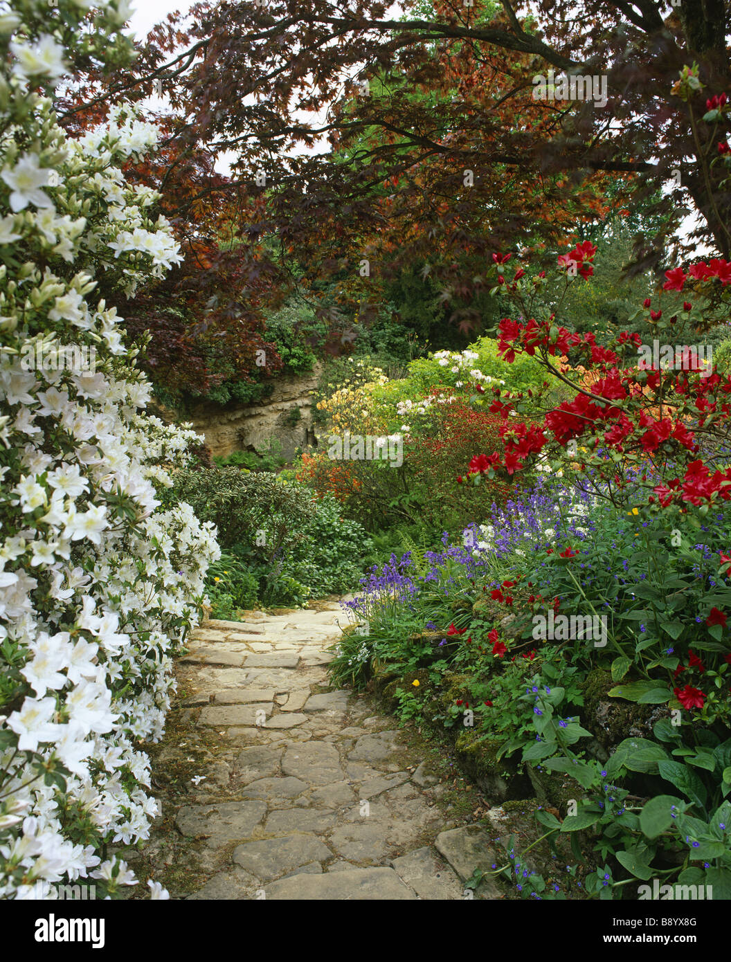 The Quarry steps at Scotney Castle Kent Edward Hussey and W S Gilpin ...
