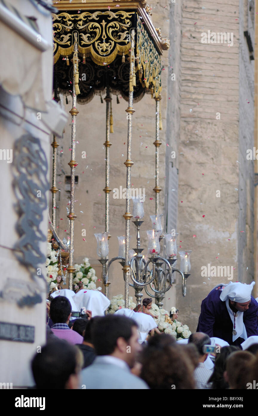 Procession of holy week Stock Photo - Alamy
