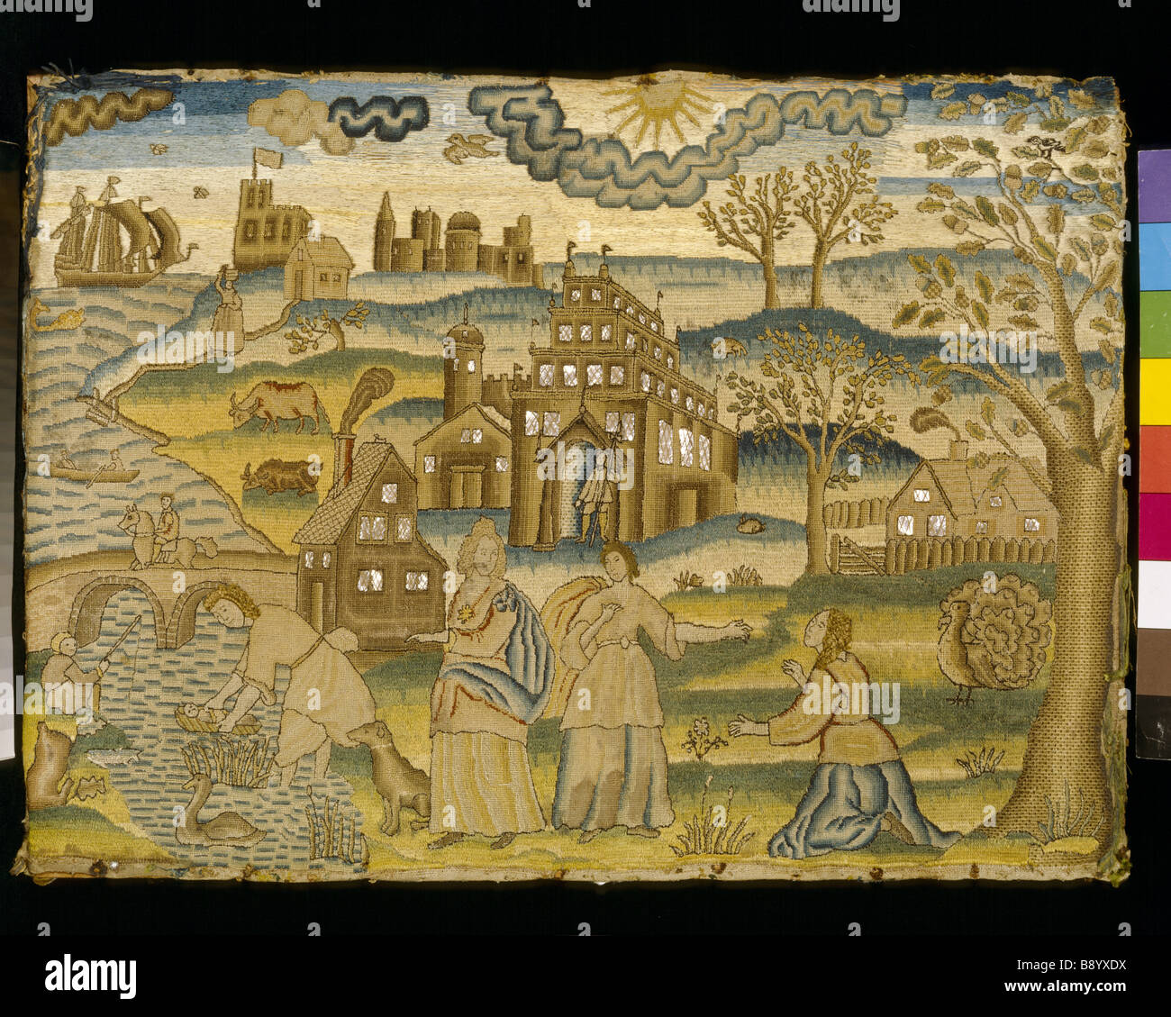 1600s drawing woman hi-res stock photography and images - Alamy