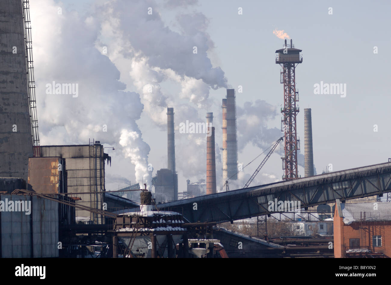 Russian chemical industry Stock Photo - Alamy